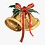 christmas bells 3d model