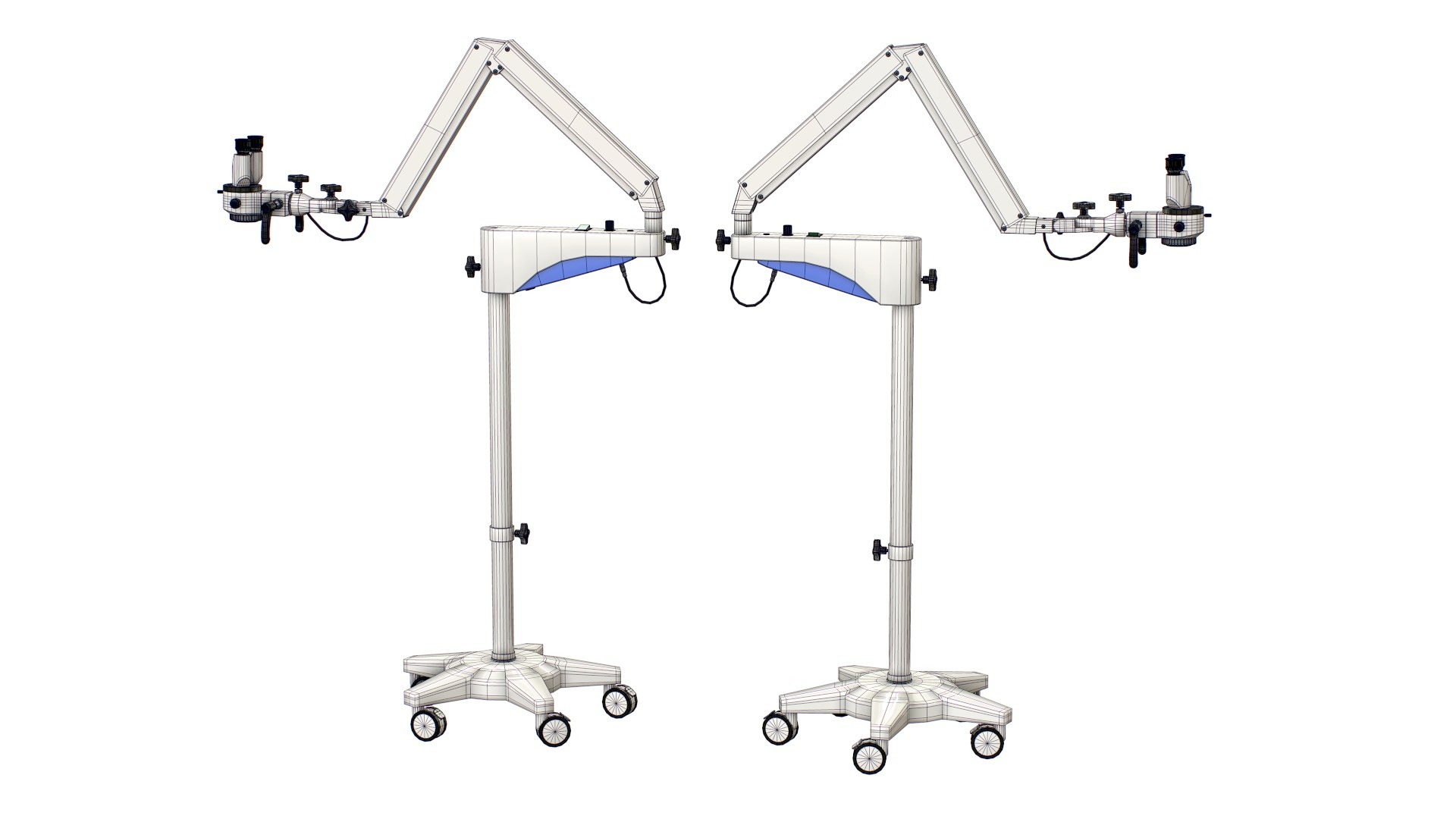 3D Surgical Microscope Model - TurboSquid 1865640