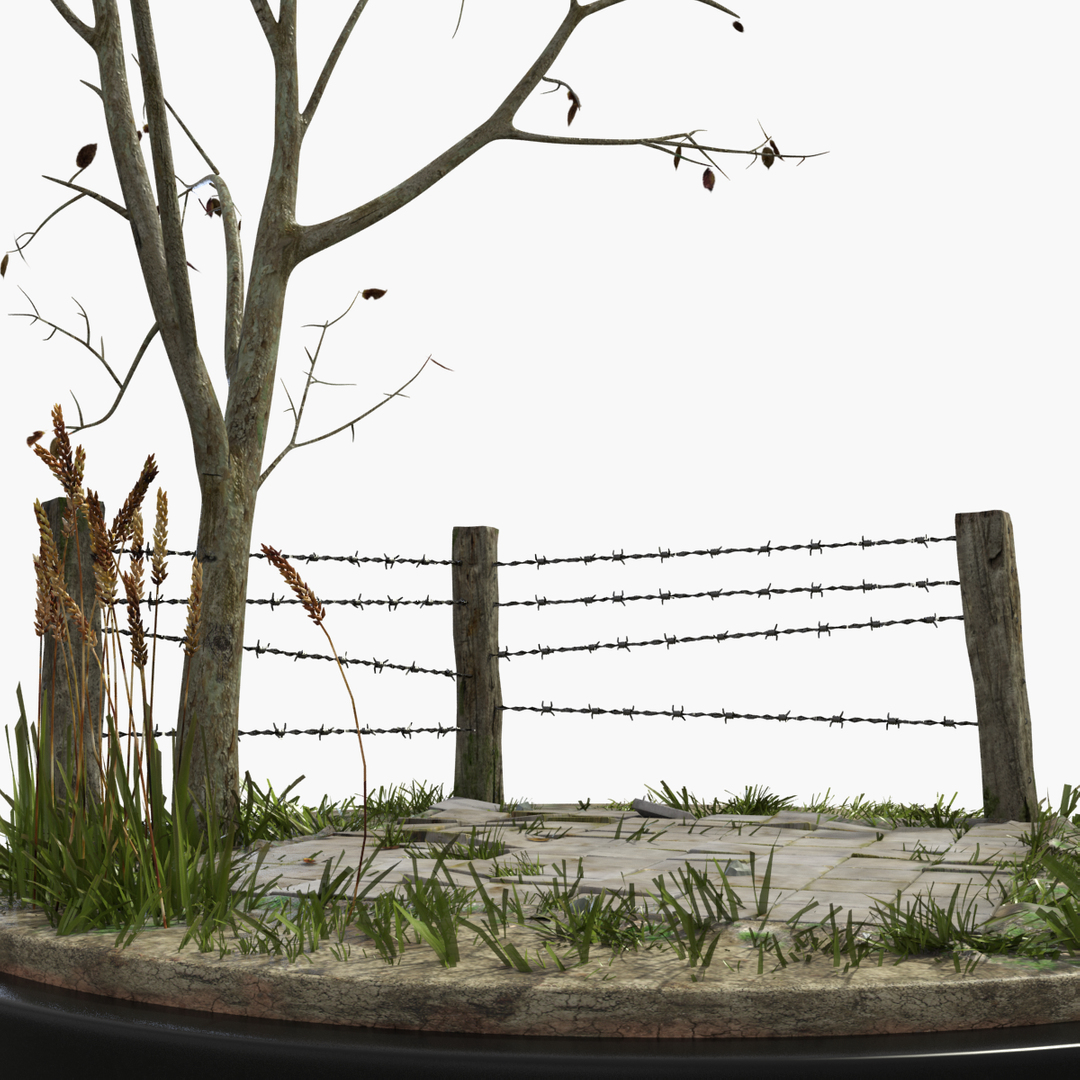 outdoor diorama scene 3d model