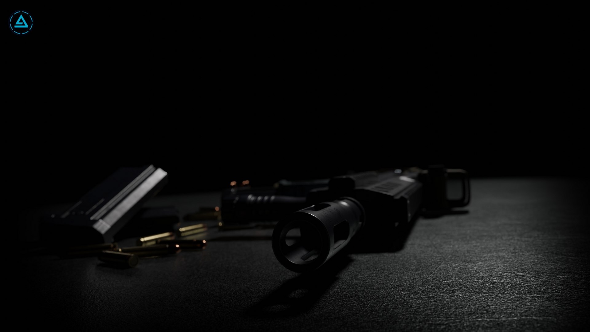 Proctor CP3 SMG Low-poly 3D - TurboSquid 1930154