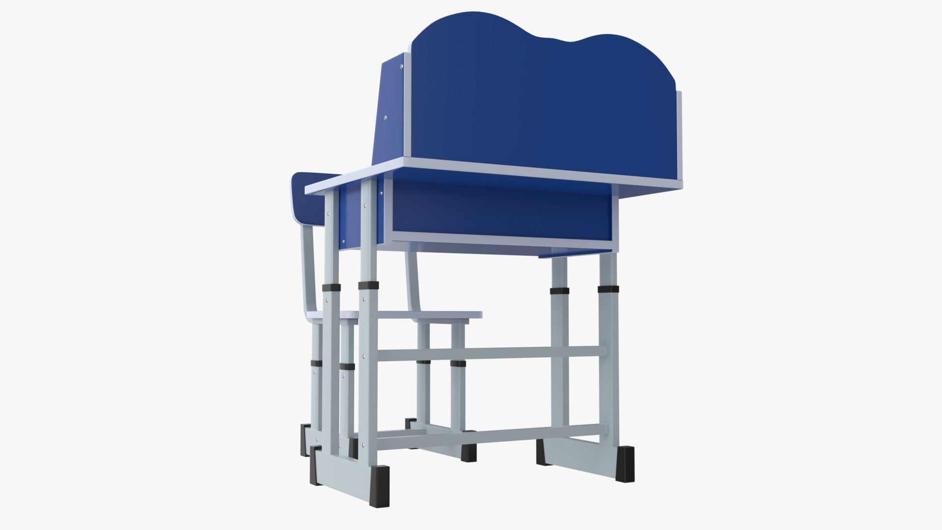 3D School Study Table and Chair - TurboSquid 1978653