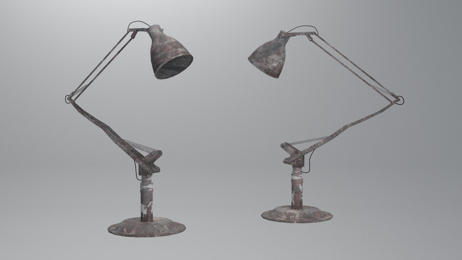 Middle Age Desk Model - TurboSquid 1269642