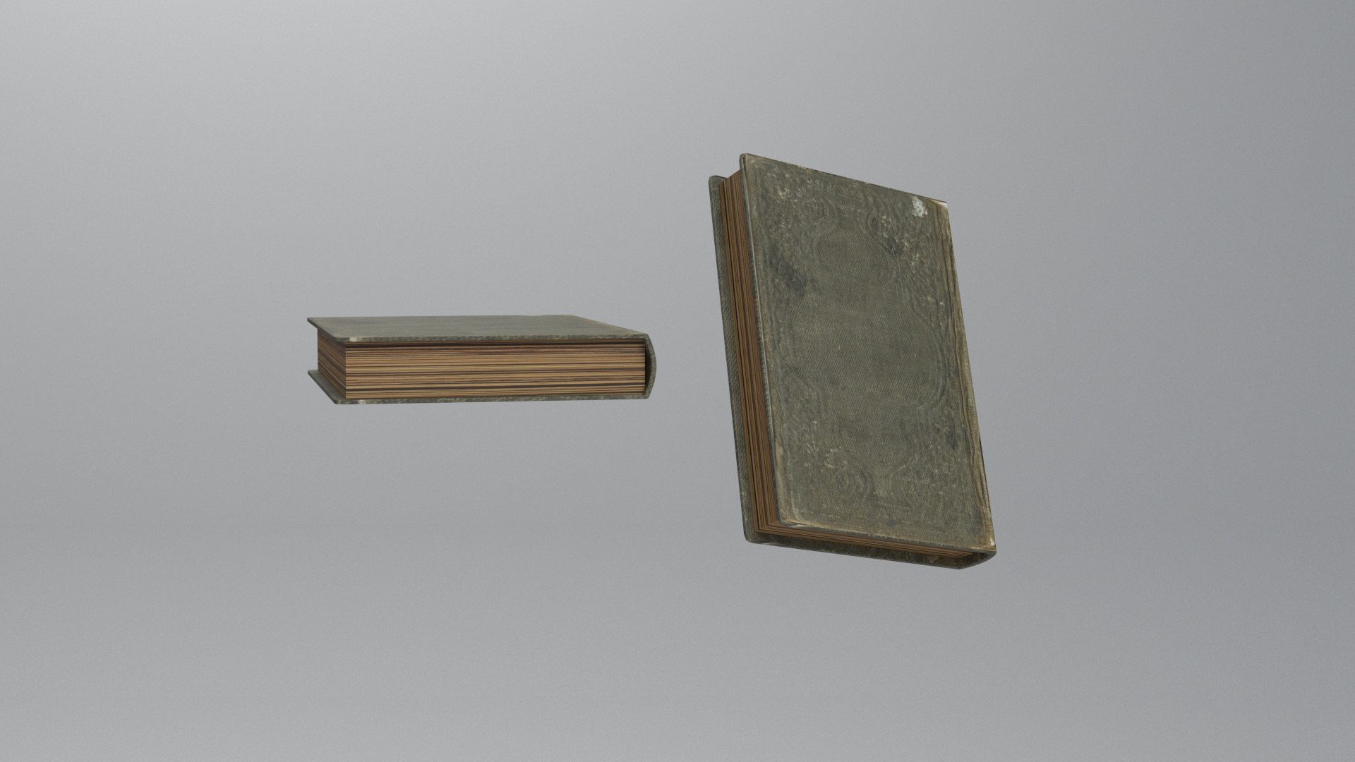 Middle age desk model - TurboSquid 1269642