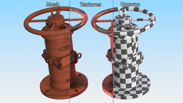 Old Fire Protection Indicator Posts 3D model - TurboSquid 1988280