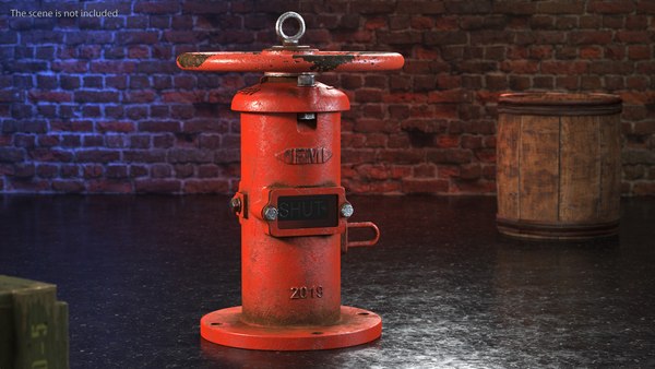 Old Fire Protection Indicator Posts 3D model - TurboSquid 1988280