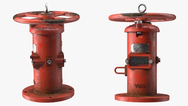 Old Fire Protection Indicator Posts 3D model - TurboSquid 1988280