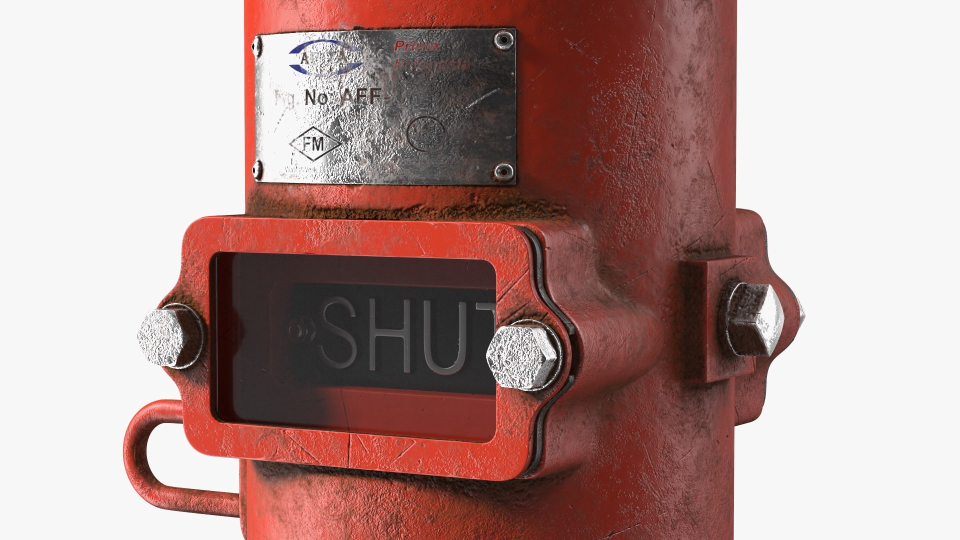 Old Fire Protection Indicator Posts 3D Model - TurboSquid 1988280