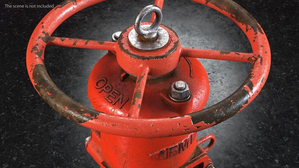 Old Fire Protection Indicator Posts 3D model - TurboSquid 1988280