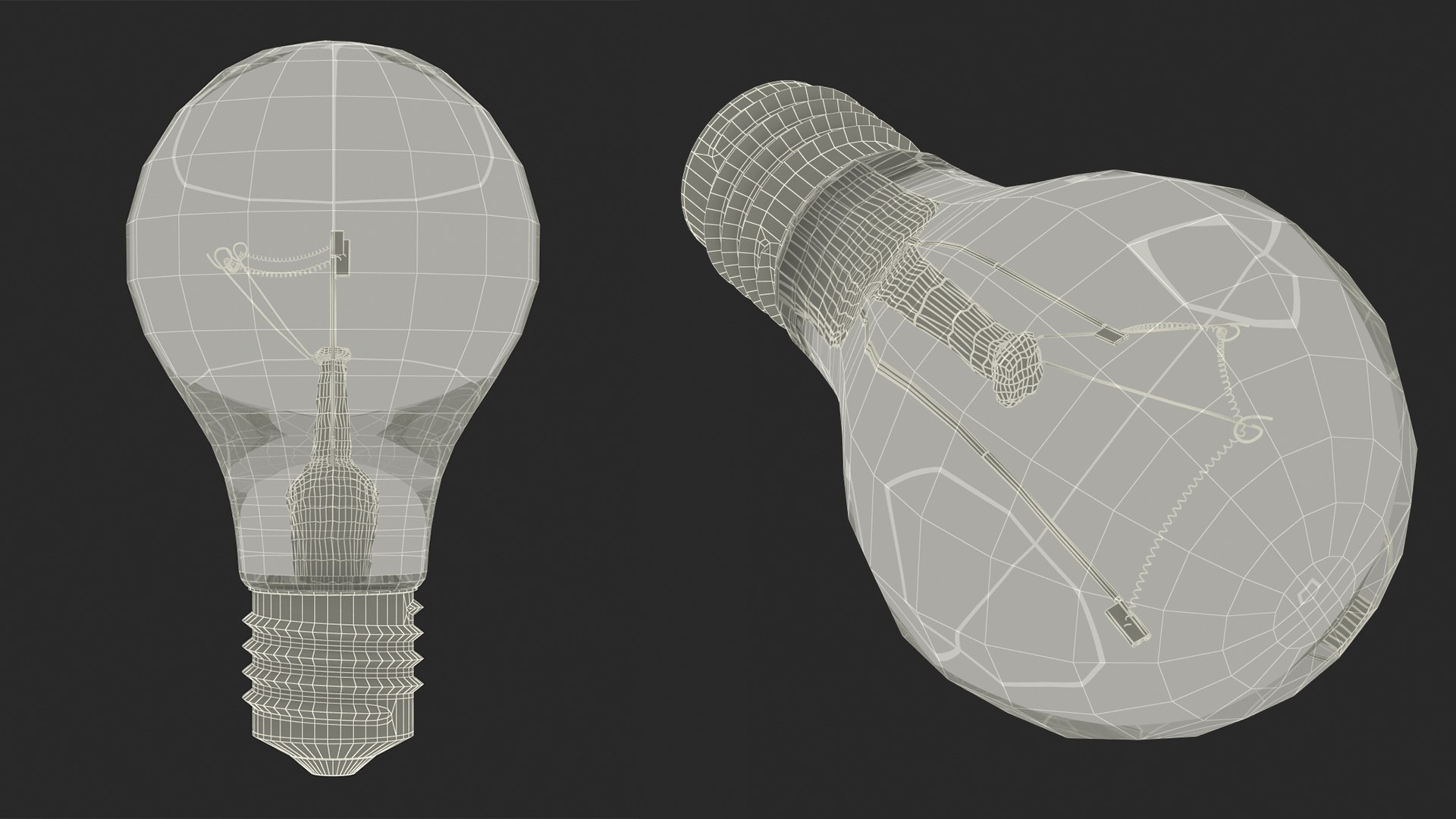 Incandescent Blacklight Light Bulb Model - TurboSquid 2235903