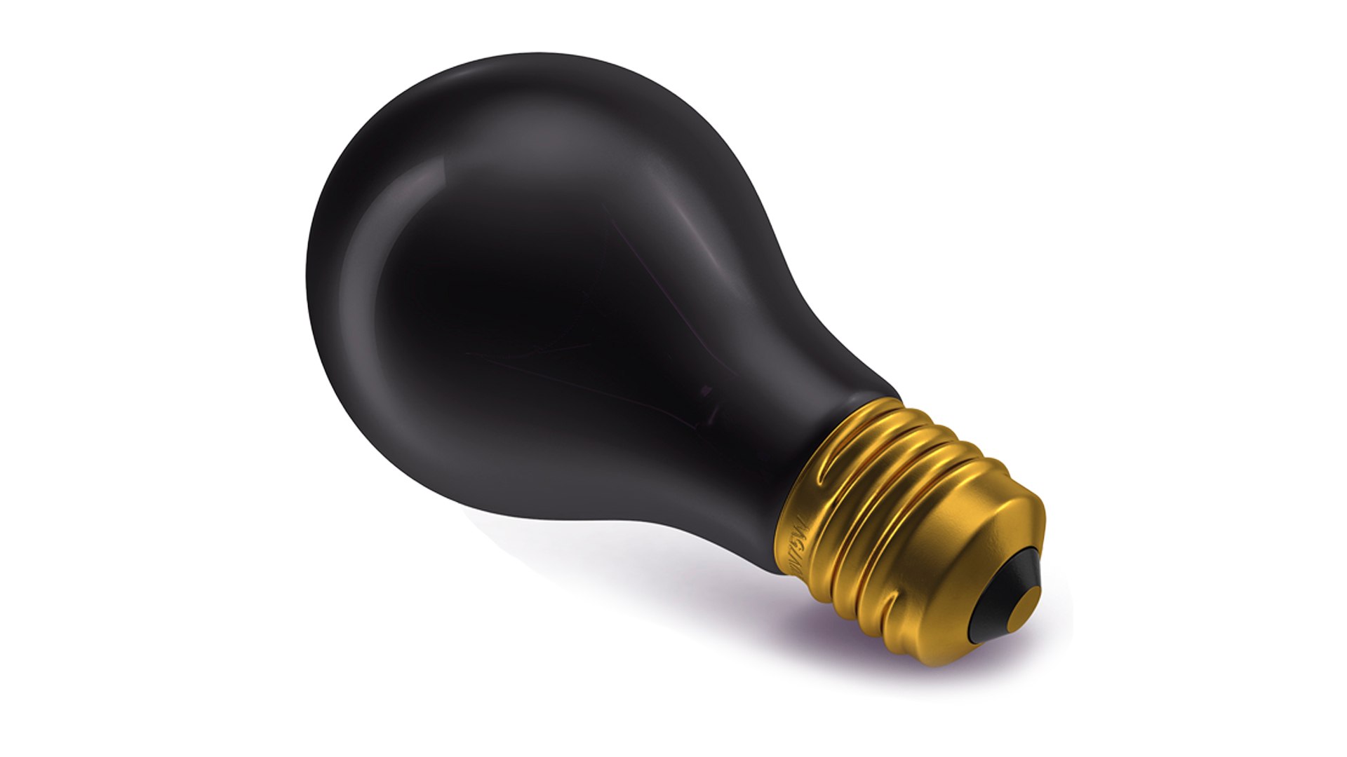 Incandescent Blacklight Light Bulb Model - TurboSquid 2235903