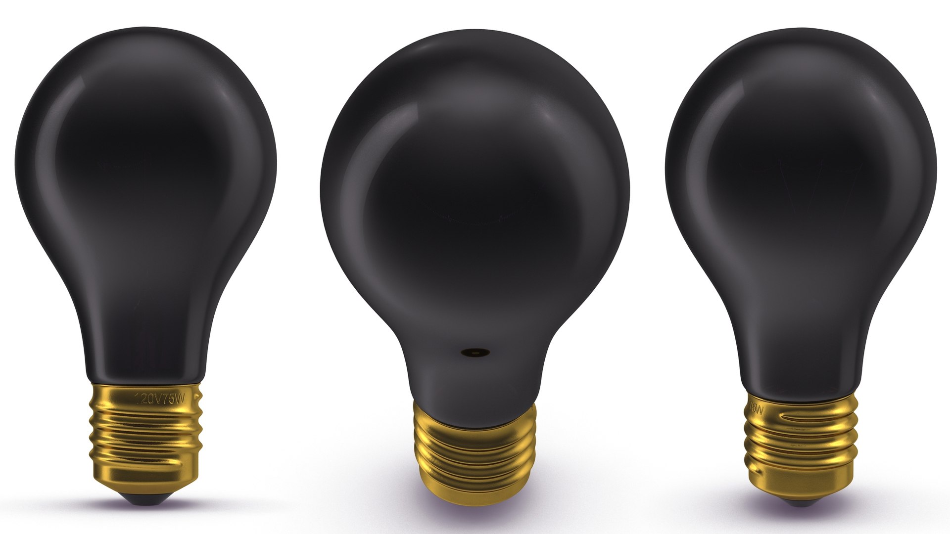 Incandescent Blacklight Light Bulb Model - TurboSquid 2235903