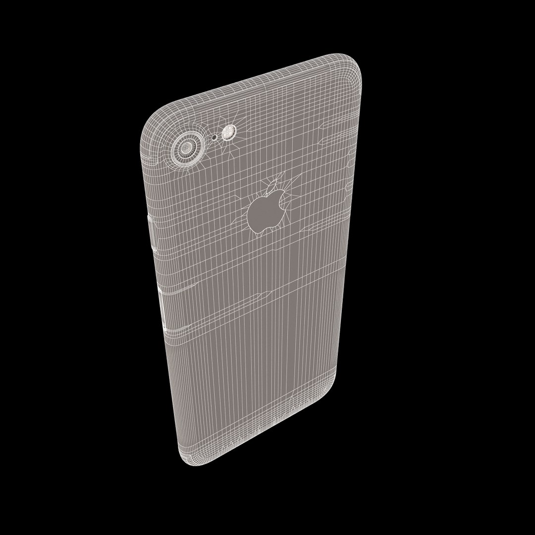 3d model apple iphone 7