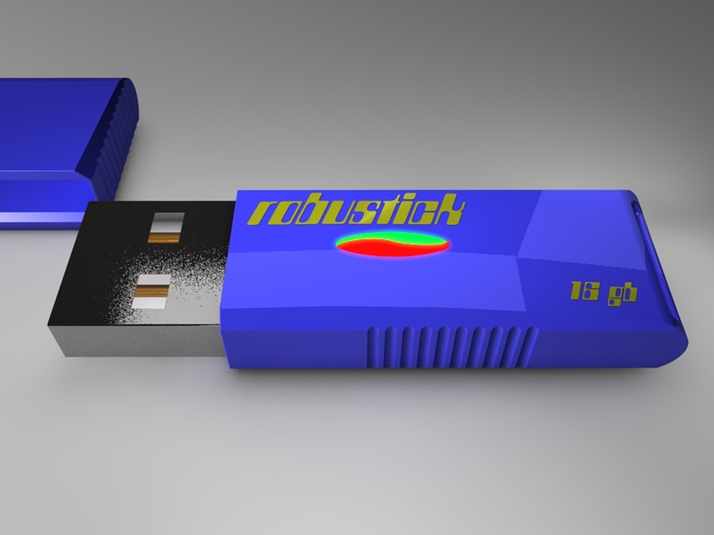 Usb Stick 3d Model