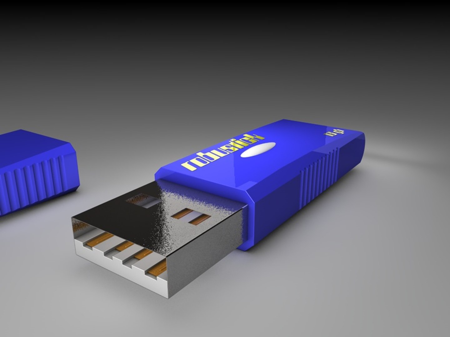 Usb Stick 3d Model