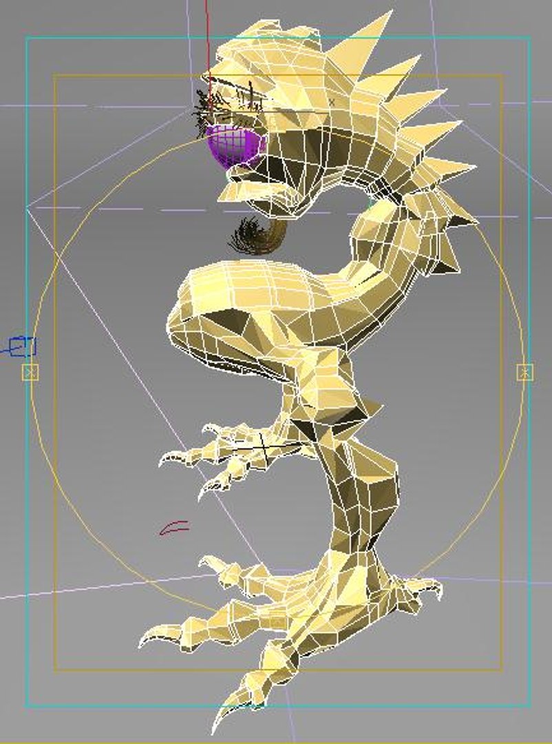 3d Model Eyed Monster