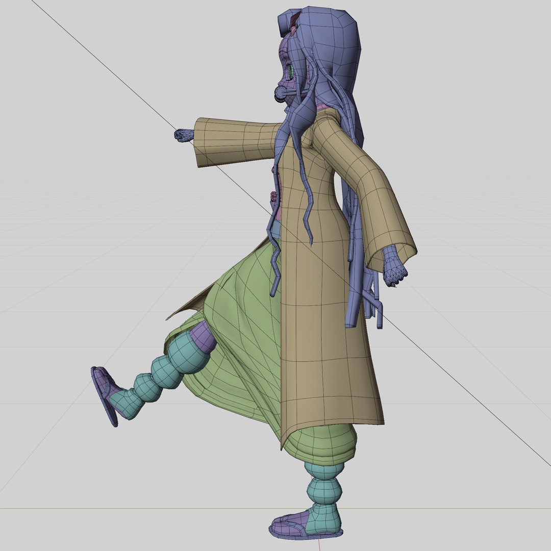 Nezuko Kimetsu Yaiba Demon 3D Model - TurboSquid 1602691