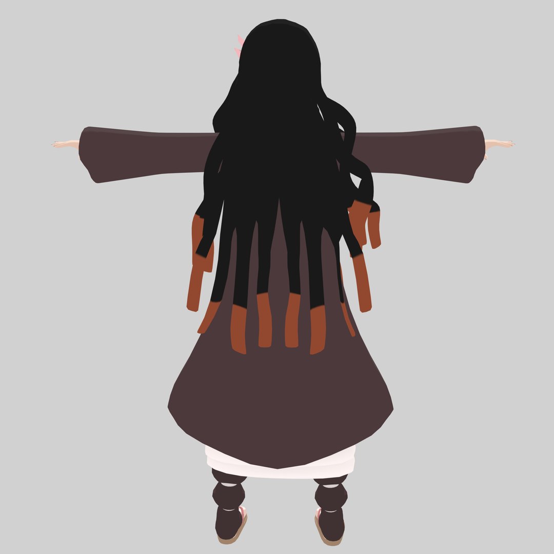 Nezuko Kimetsu Yaiba Demon 3D Model - TurboSquid 1602691