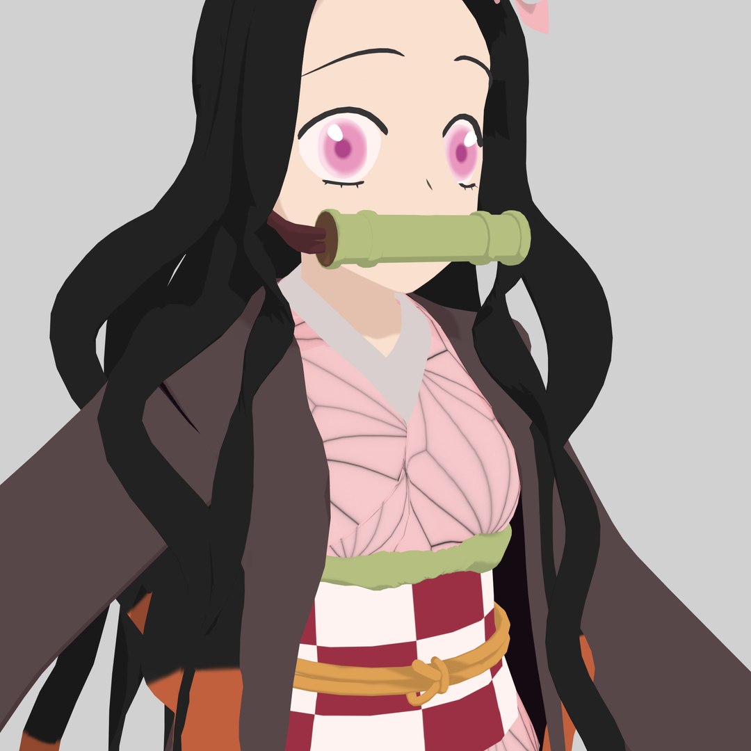 Nezuko Kimetsu Yaiba Demon 3D Model - TurboSquid 1602691
