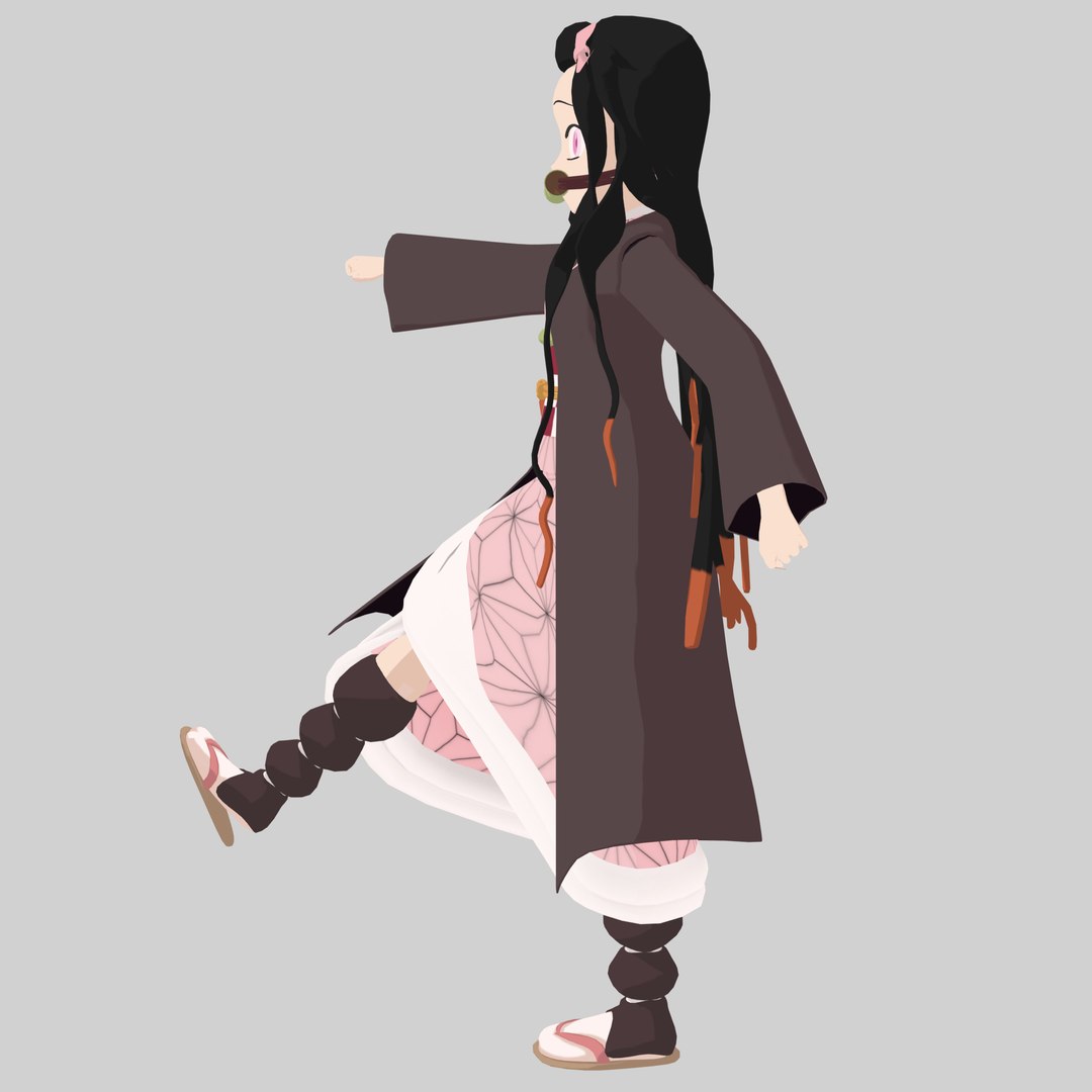 Nezuko Kimetsu Yaiba Demon 3D Model - TurboSquid 1602691