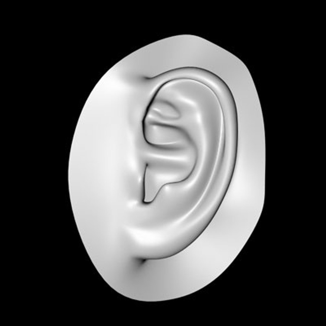 Human Ear Dxf