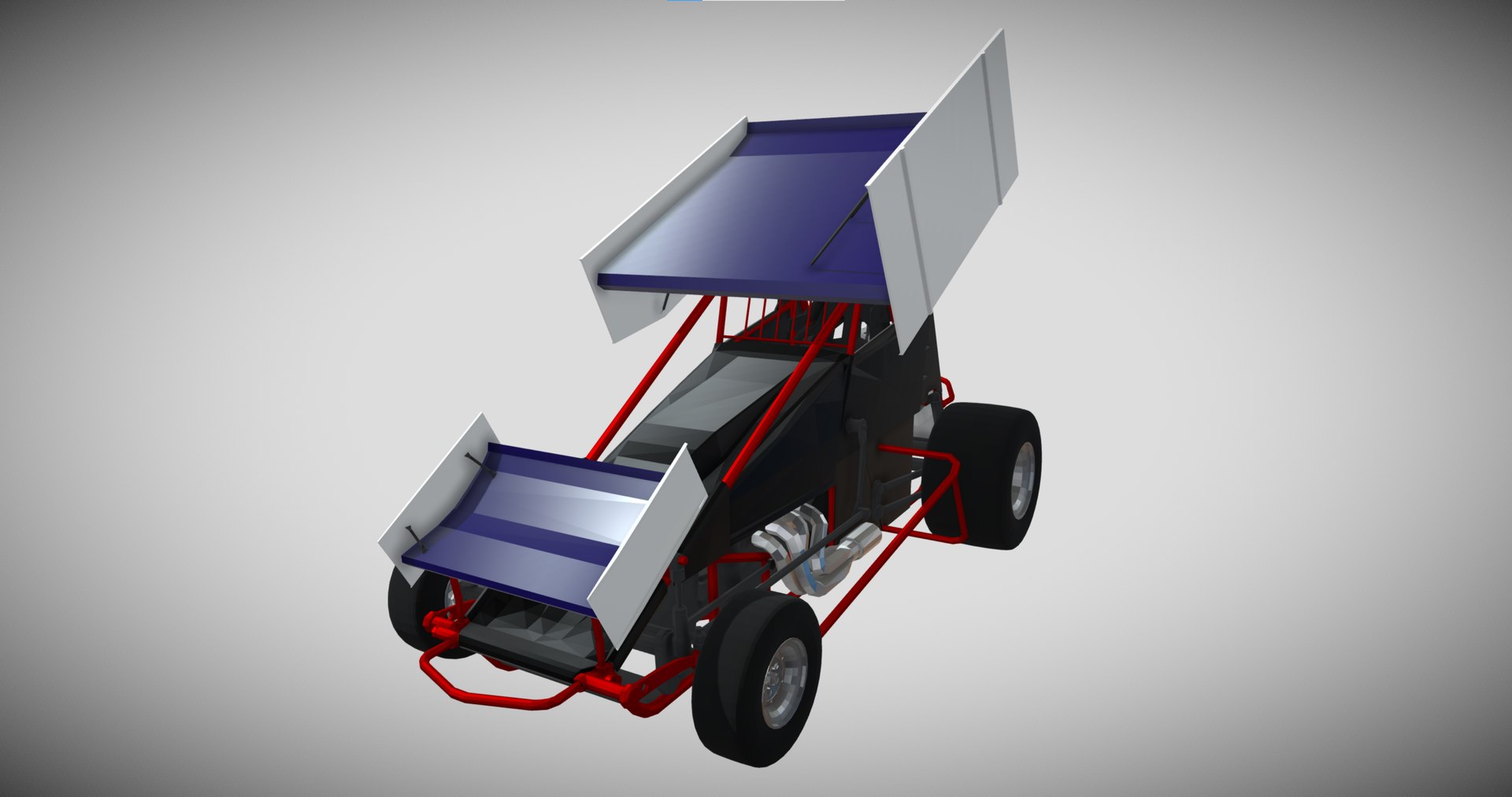 3D Dirt Sprintcar - Rigged To Unreal Unity Model - TurboSquid 2044516