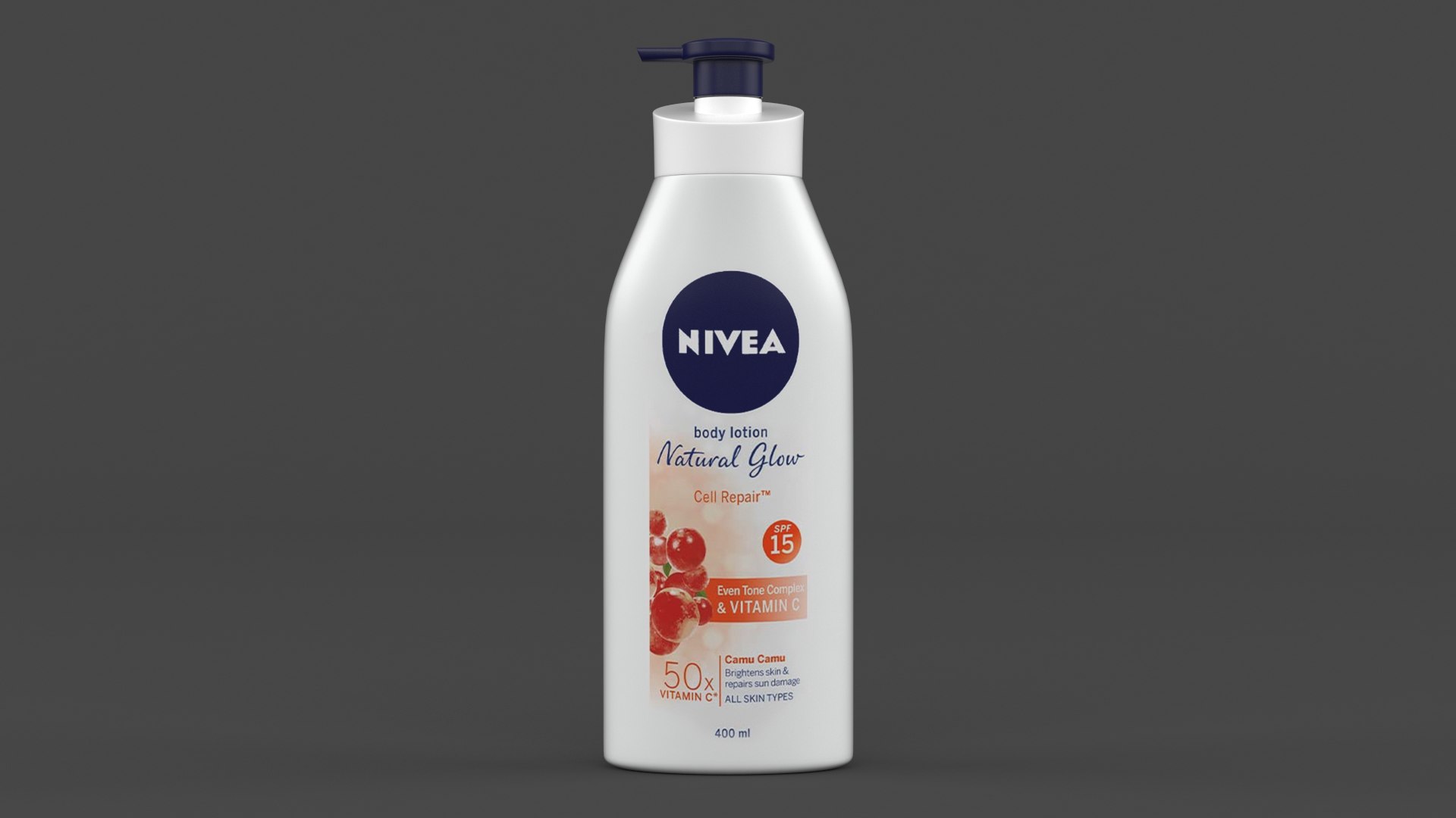 Nivea Body Lotion 3D Model - TurboSquid 2043315