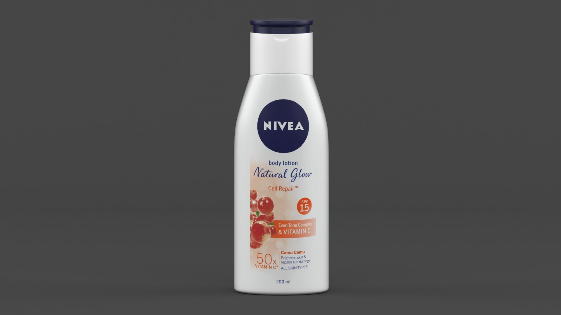 Nivea Body Lotion 3D Model - TurboSquid 2043315