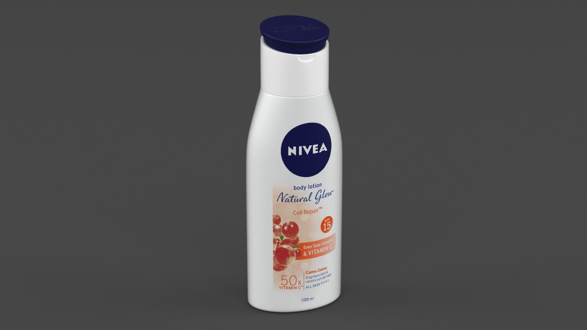 Nivea Body Lotion 3D Model - TurboSquid 2043315