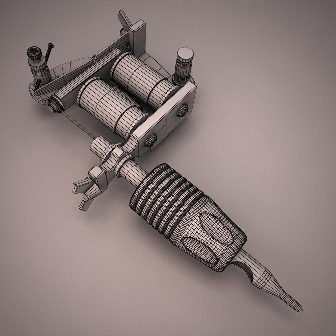 3d Model Tattoo Machine