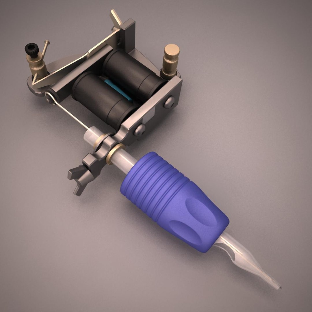 3d Model Tattoo Machine