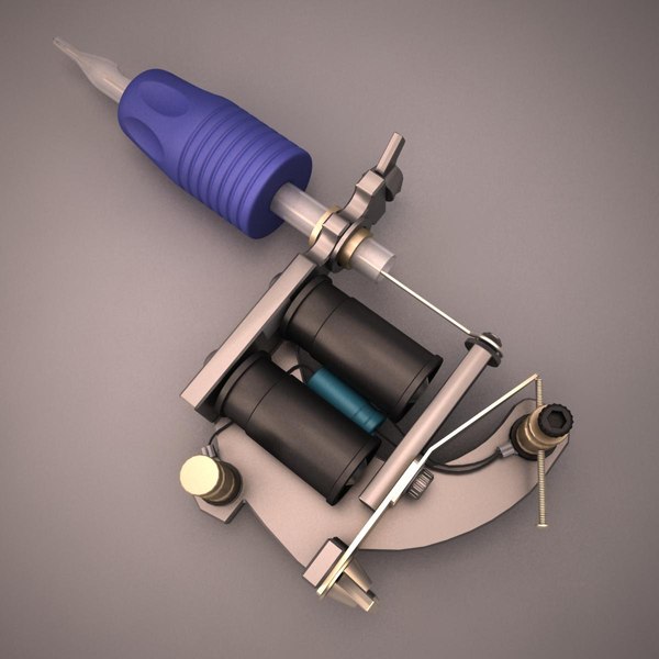 3d model tattoo machine