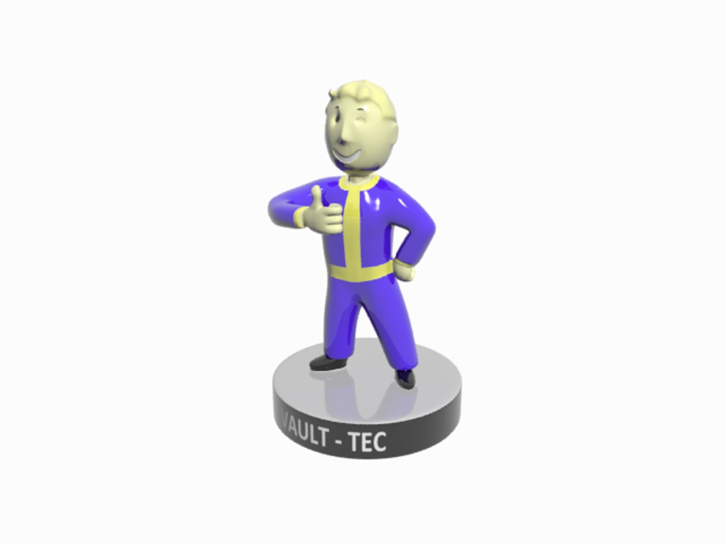 Vault Boy 3d Max