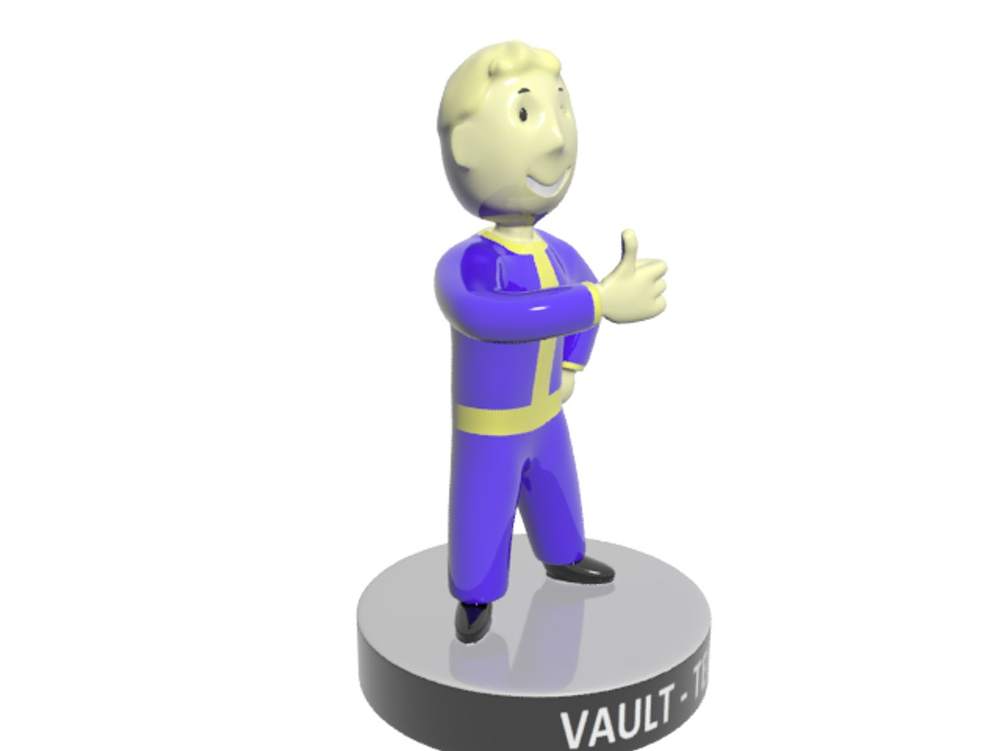 Vault Boy 3d Max