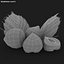 Hazelnut Scanline 3d Model
