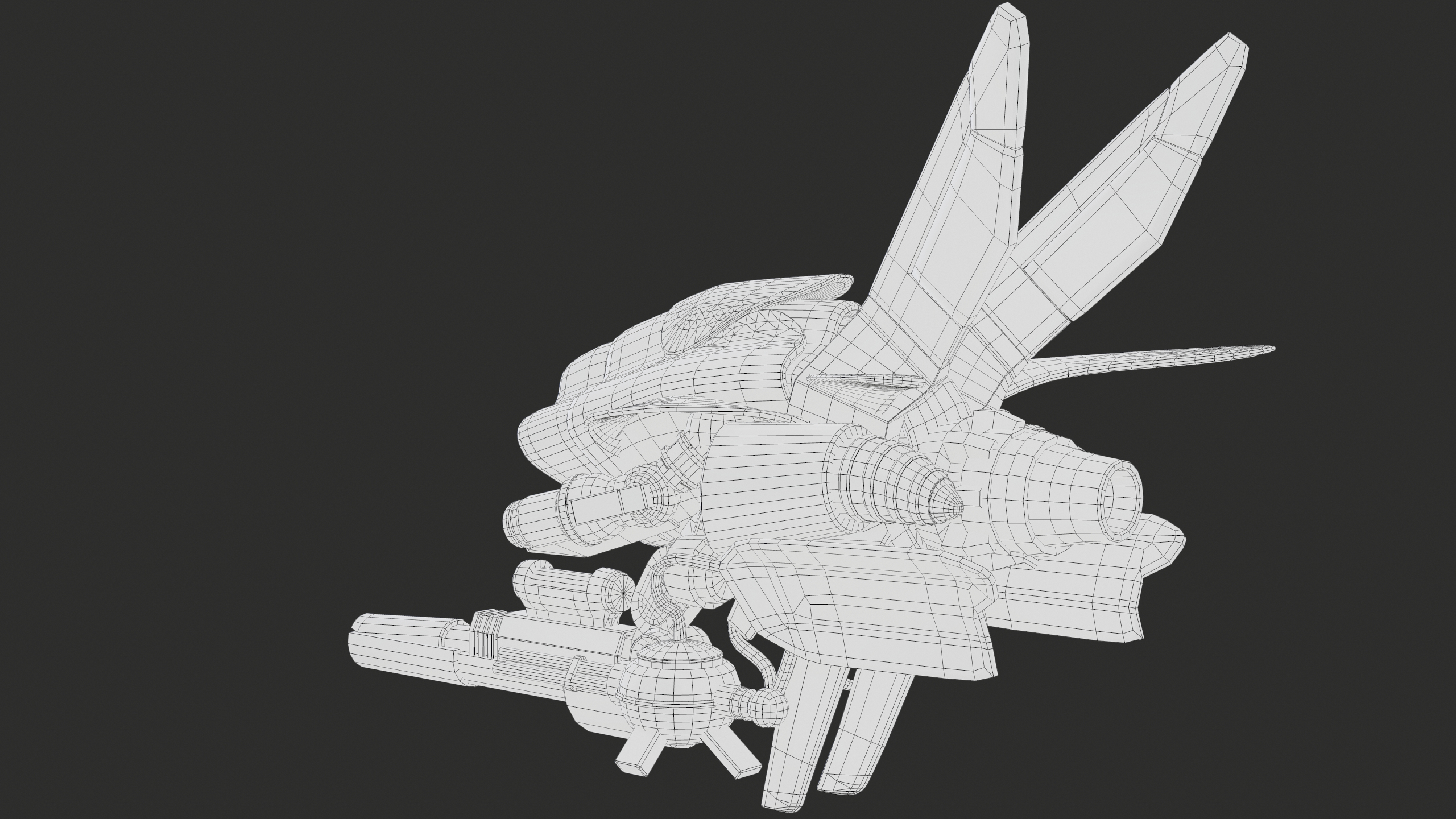 modelo 3d Drone de ciencia ficción 1 - Militar alienígena - TurboSquid ...