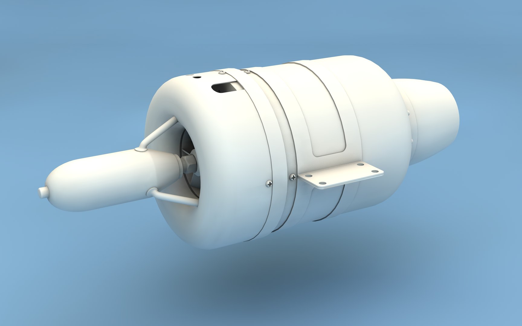 Jet Turbine Engine C4d