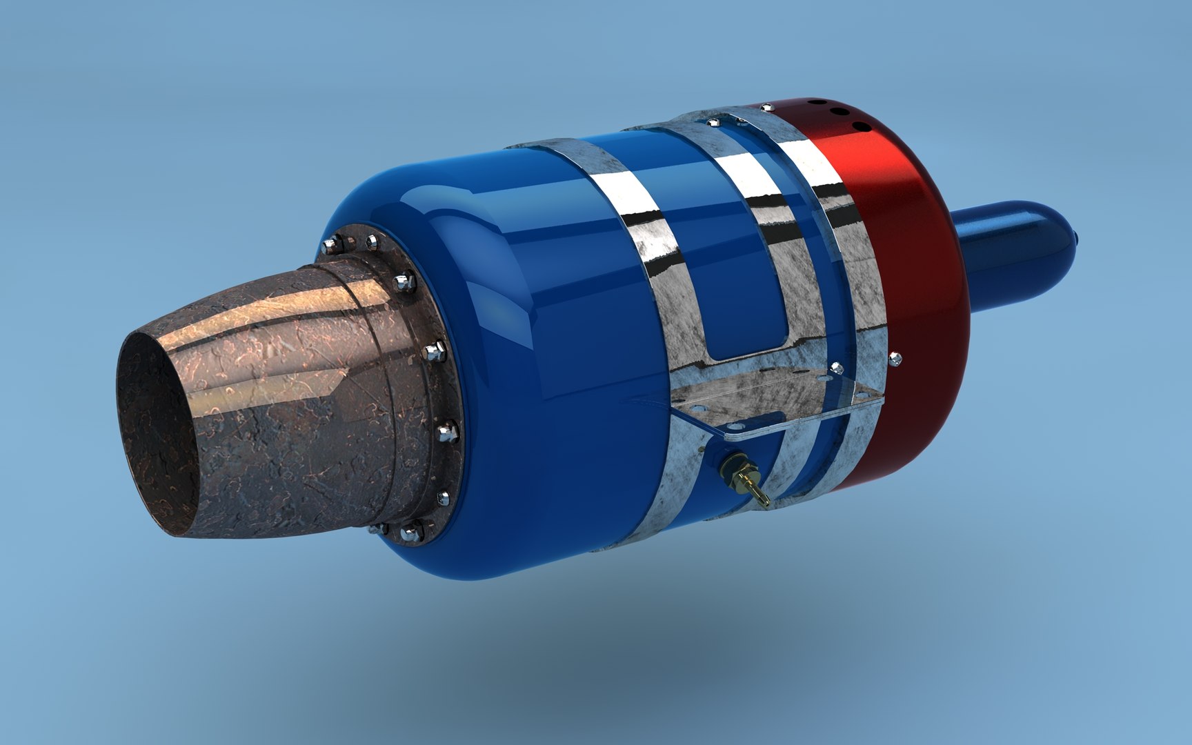 Jet Turbine Engine C4d
