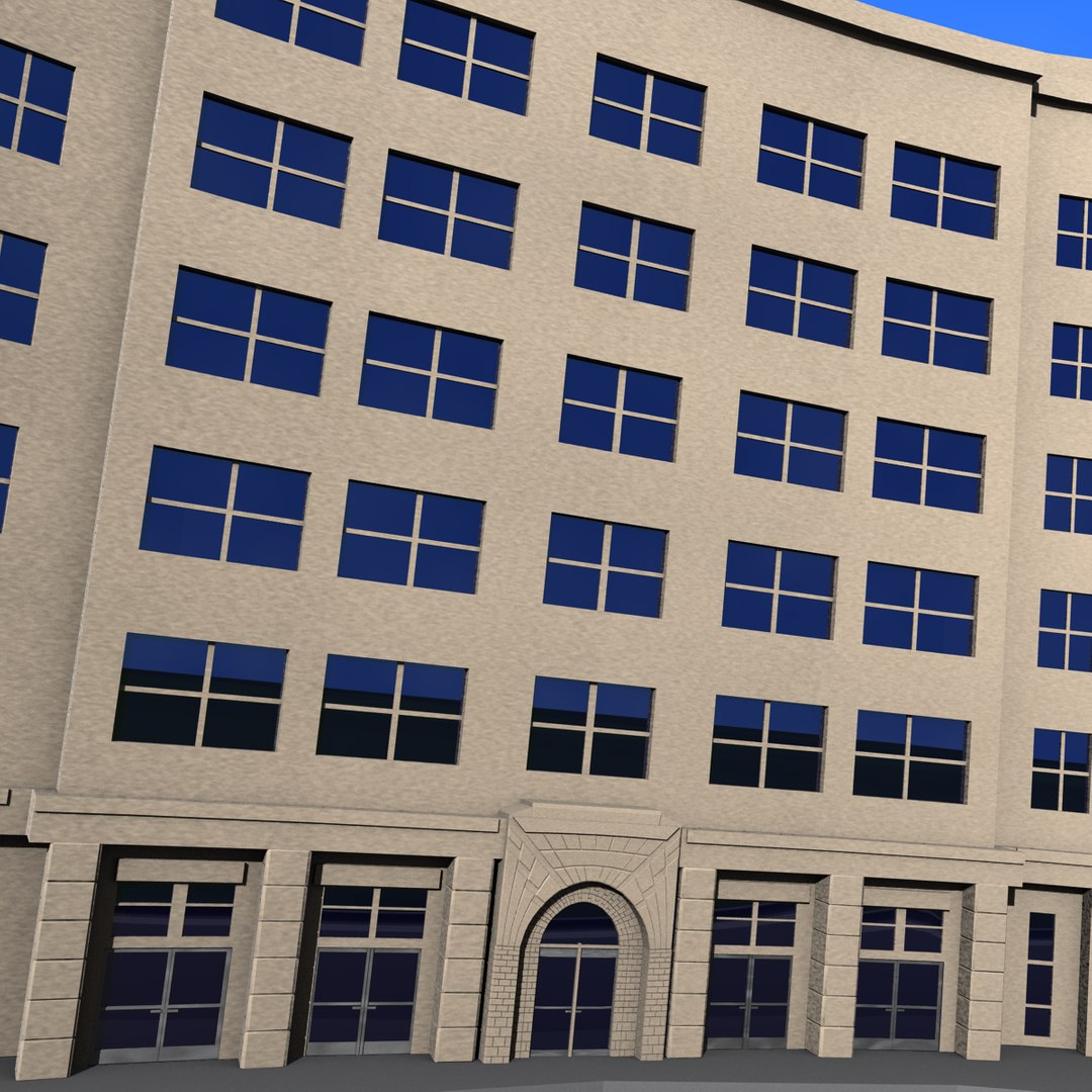 max curved office building