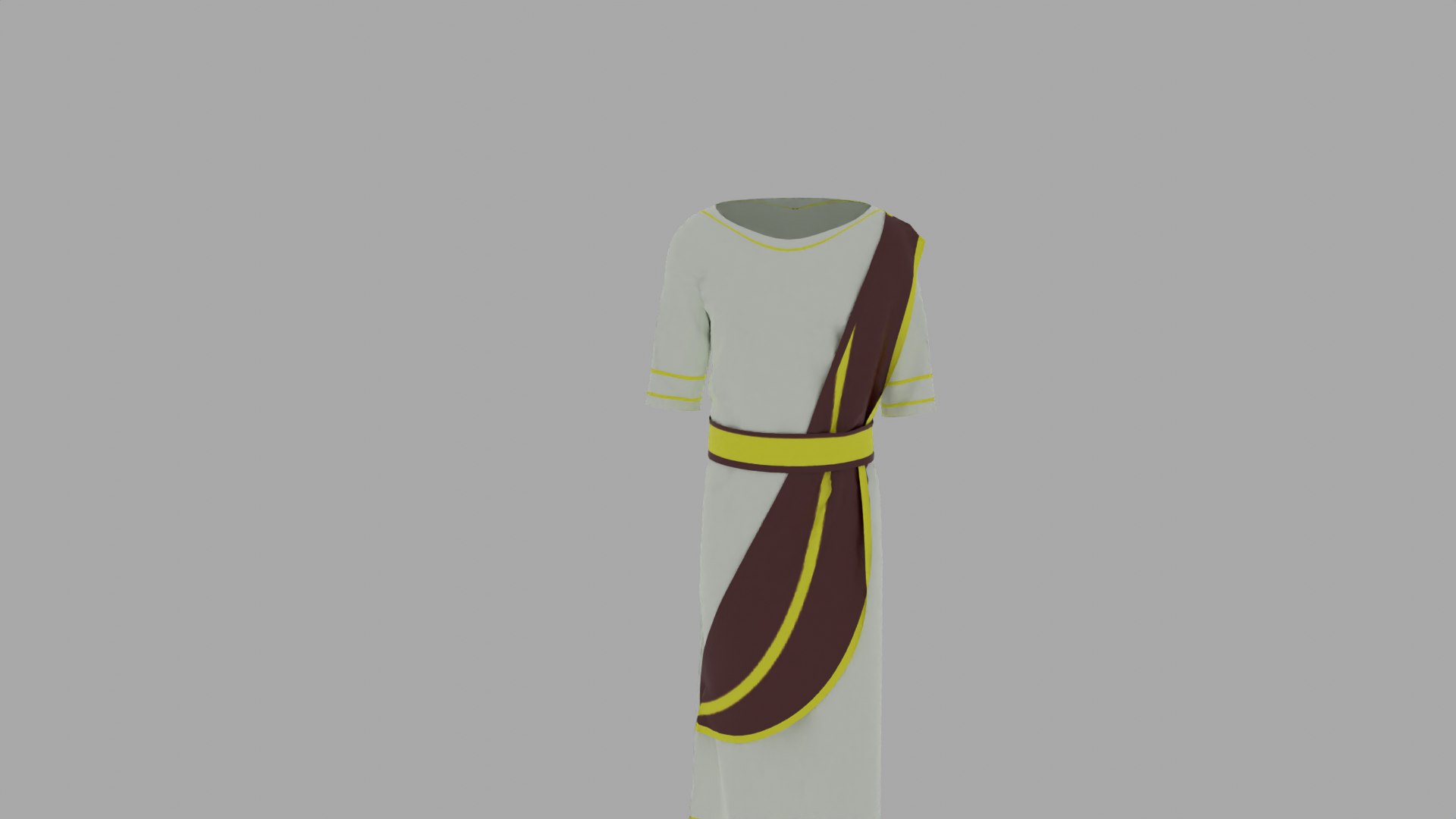 Ancient Greek Costume 3D Model - TurboSquid 1973136