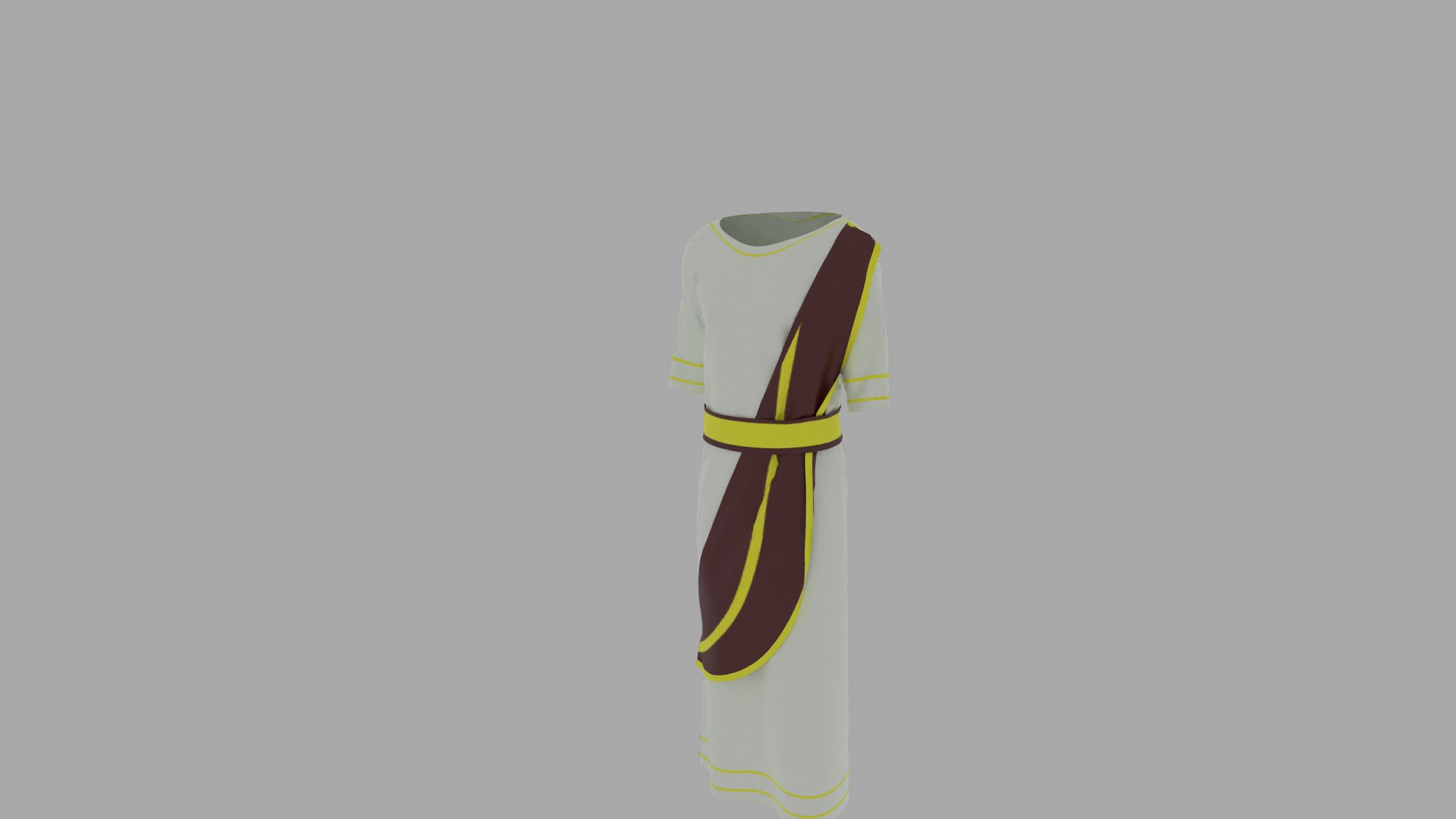 Ancient Greek Costume 3D Model - TurboSquid 1973136