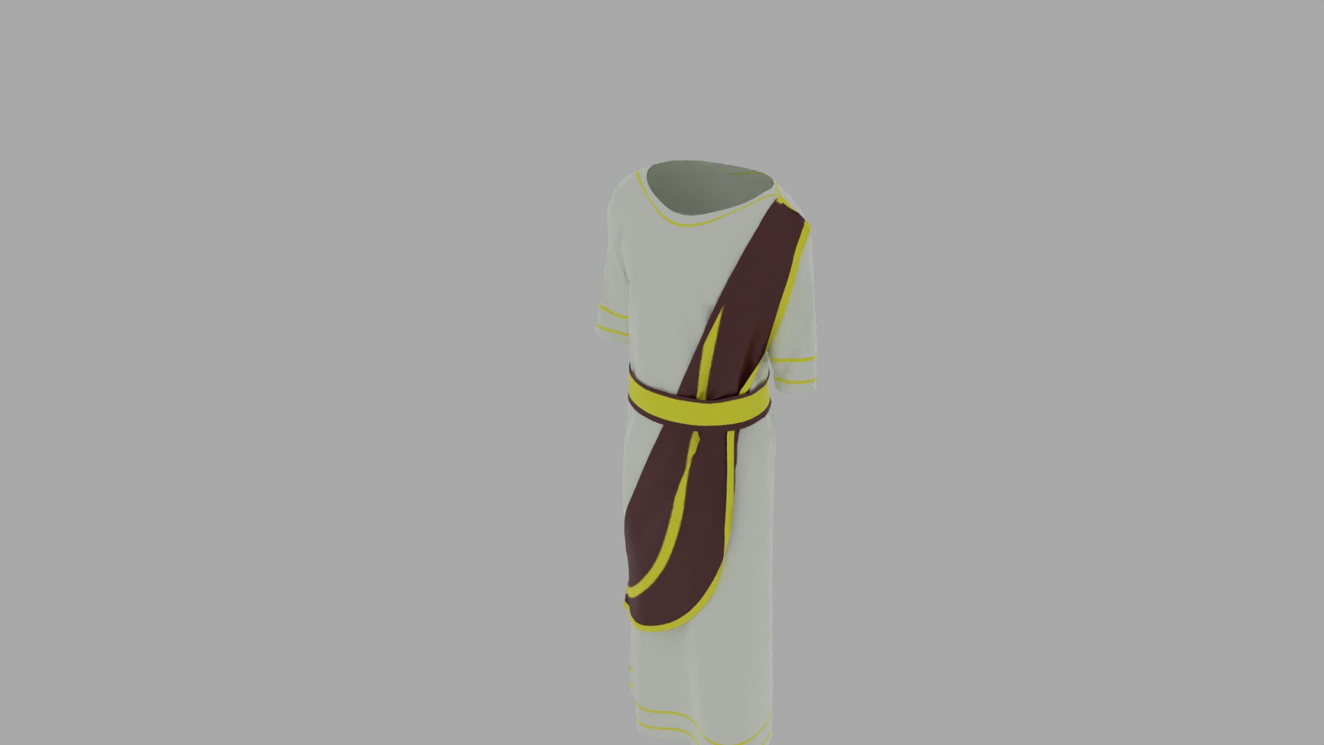 Ancient Greek Costume 3D Model - TurboSquid 1973136