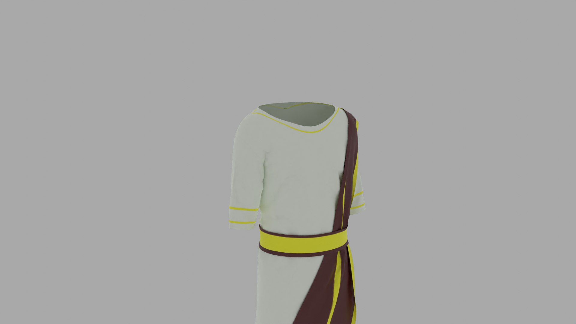 Ancient Greek Costume 3D Model - TurboSquid 1973136
