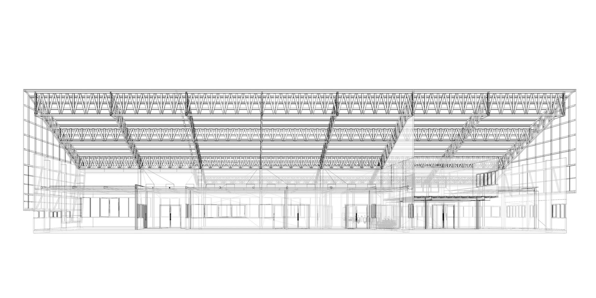 Warehouse In Section Cut 3D - TurboSquid 2070512