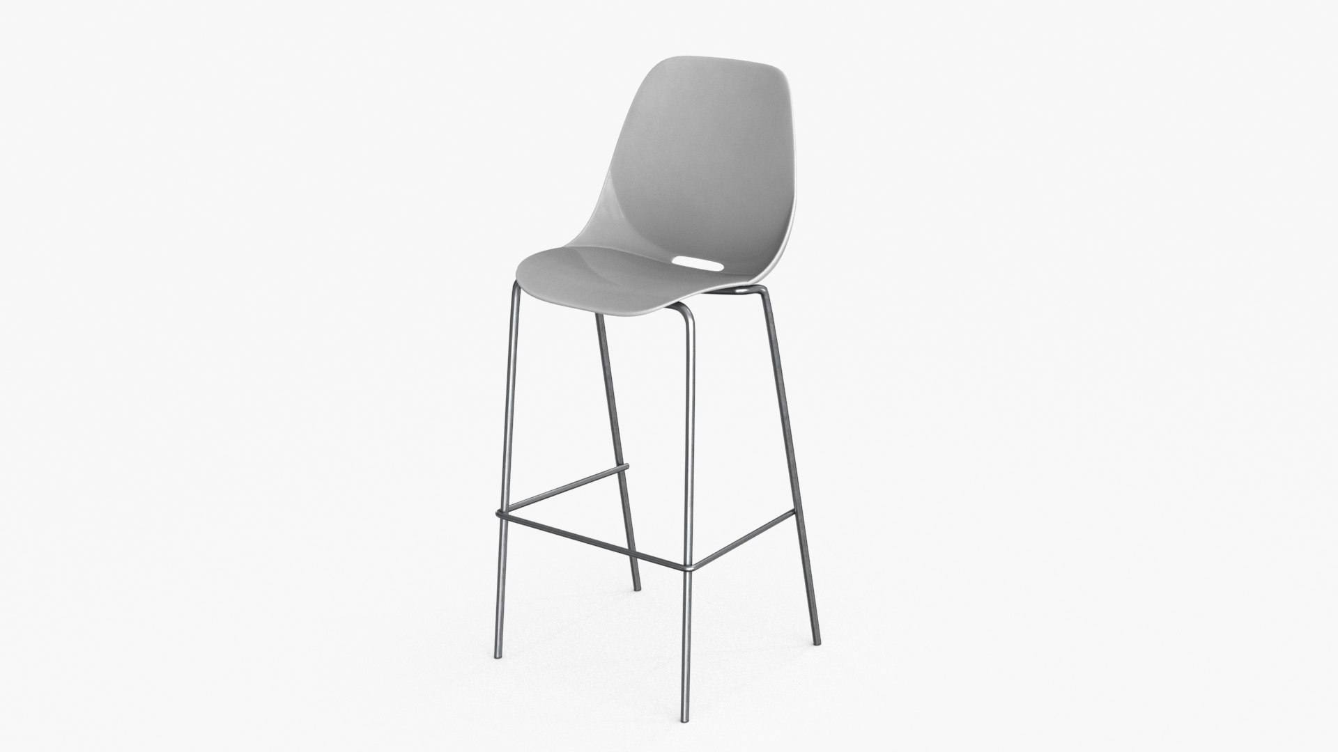 Miss Blanco Stool 3D - TurboSquid 2218196
