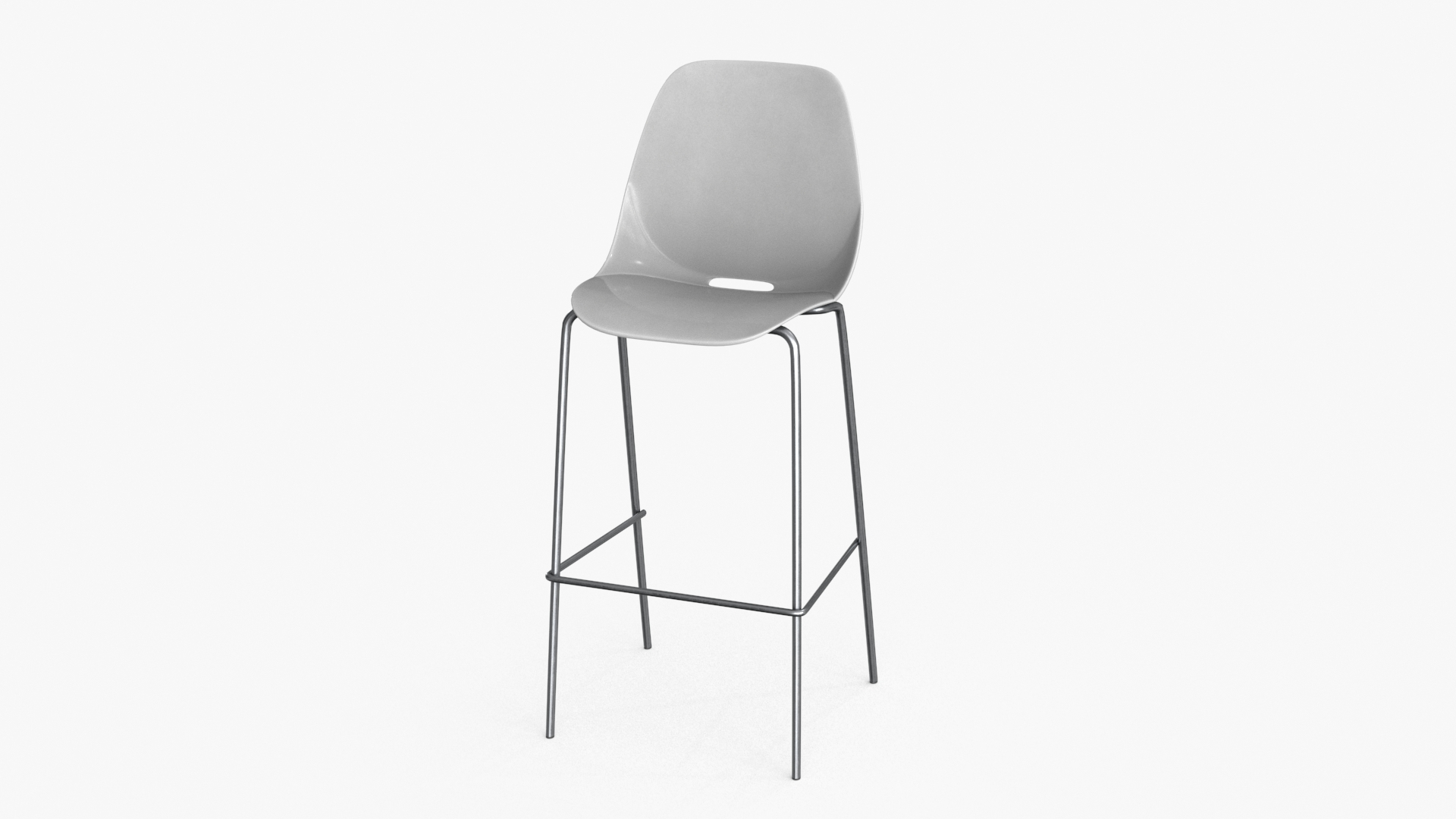 Miss Blanco Stool 3D - TurboSquid 2218196