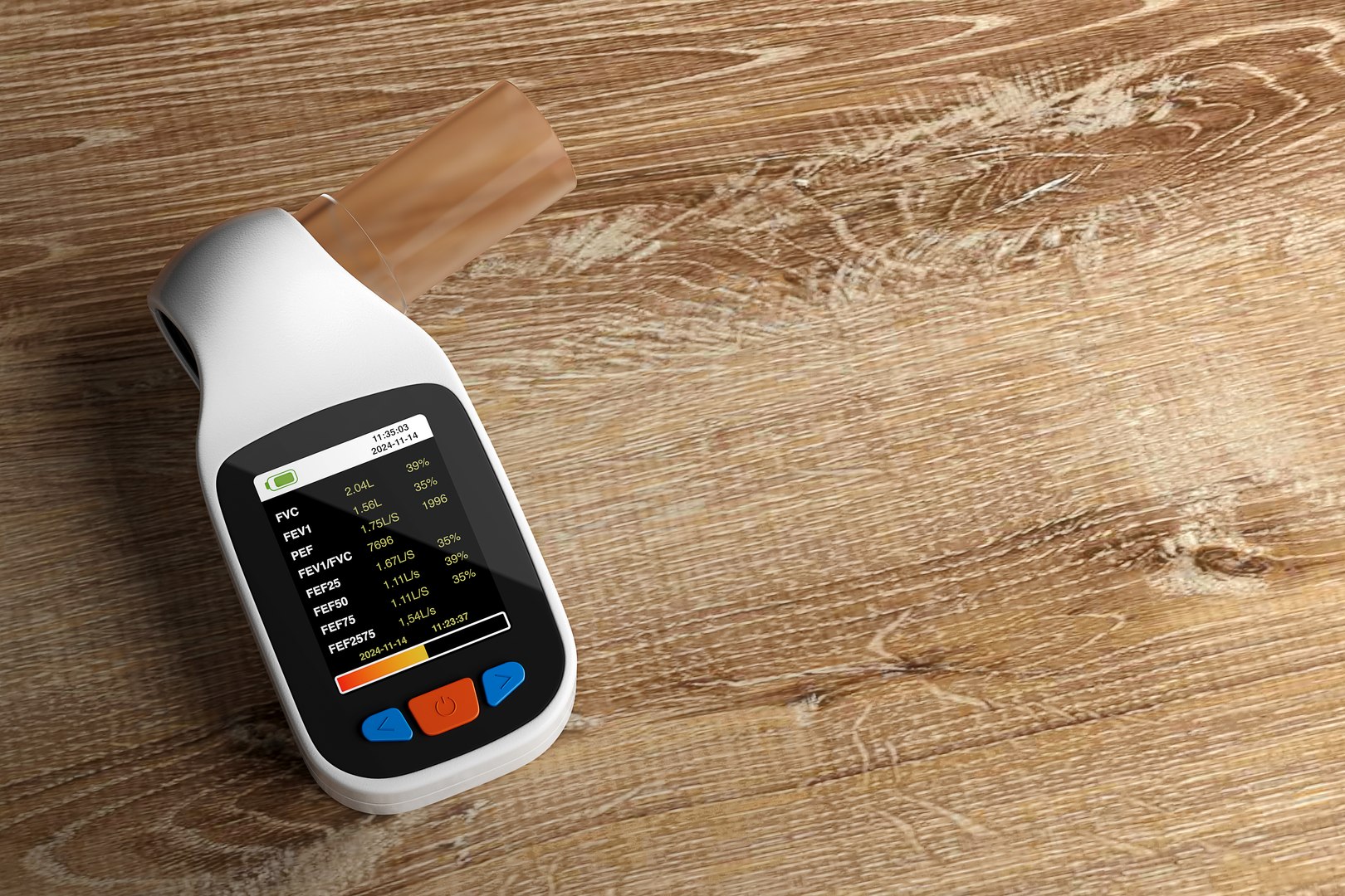 High-Quality Realistic Design Electronic Medical Pulmonary Spirometer ...