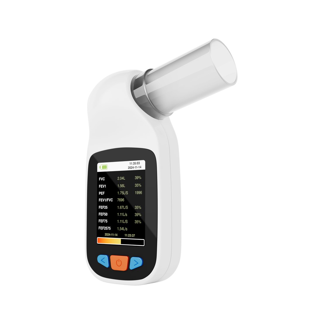 High-Quality Realistic Design Electronic Medical Pulmonary Spirometer ...