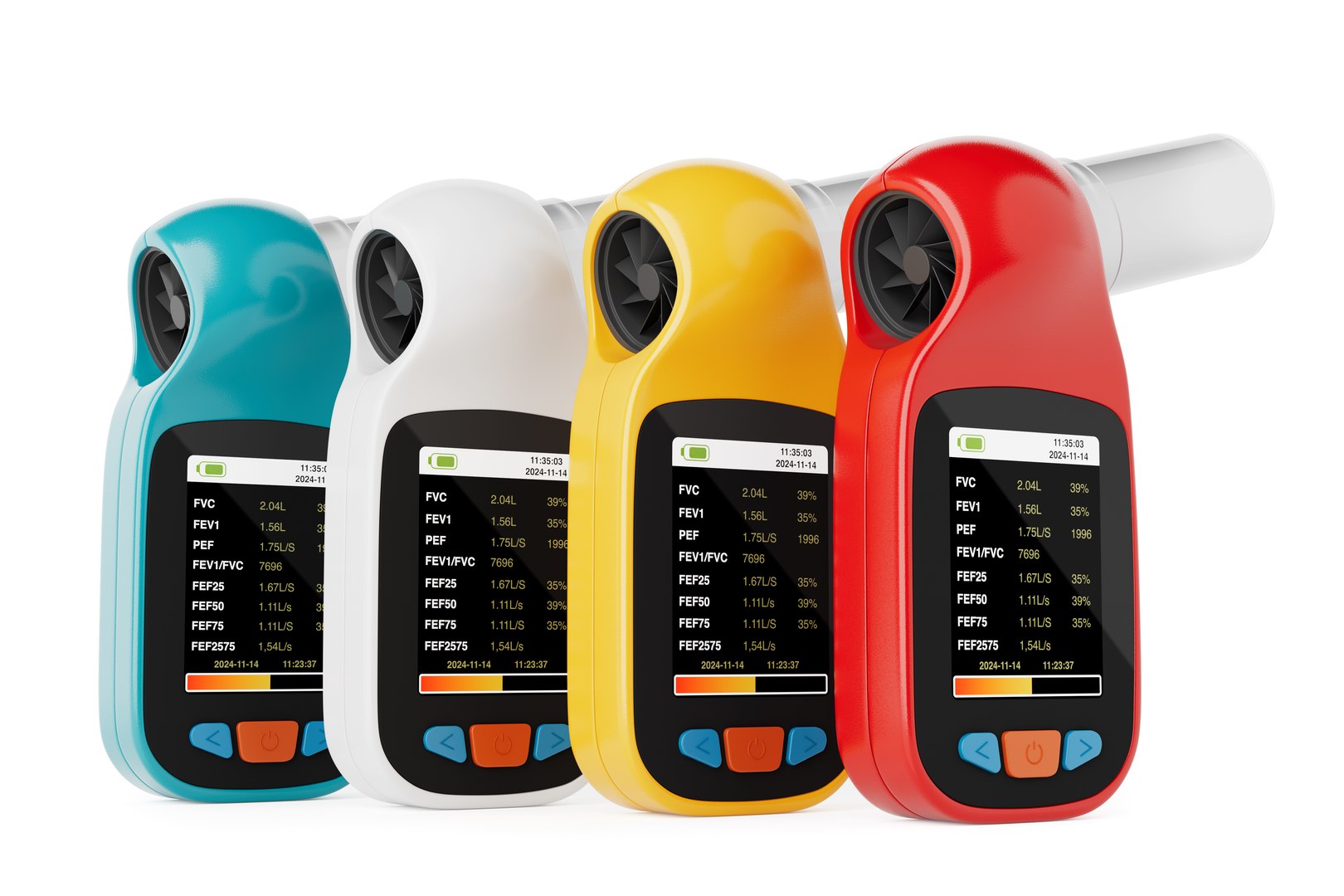 High-Quality Realistic Design Electronic Medical Pulmonary Spirometer ...