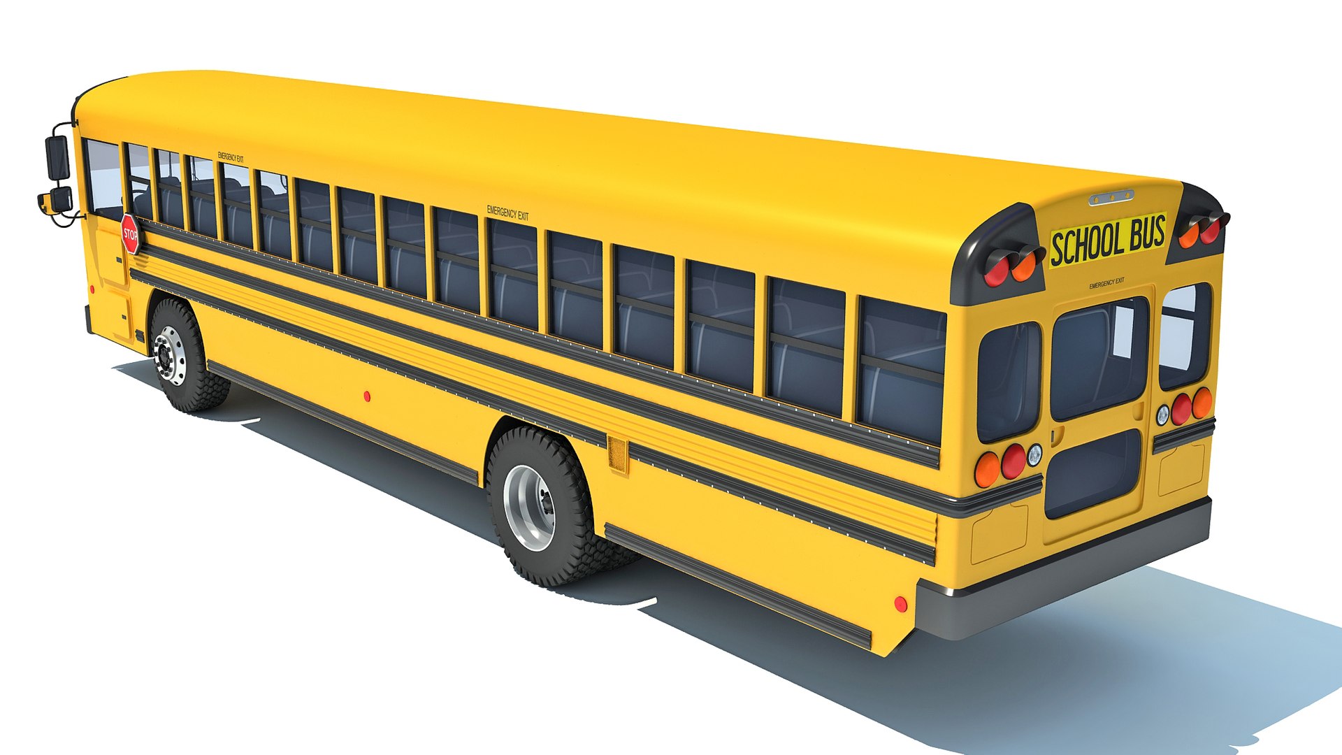 3D School Bus - TurboSquid 2152984