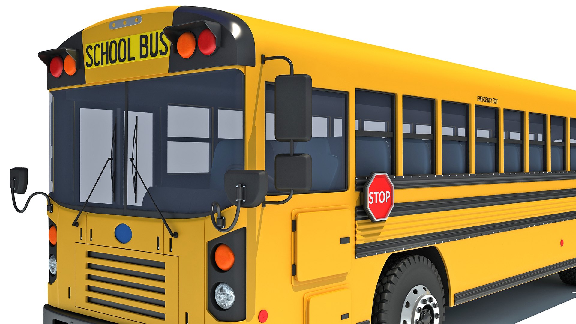 3D School Bus - TurboSquid 2152984